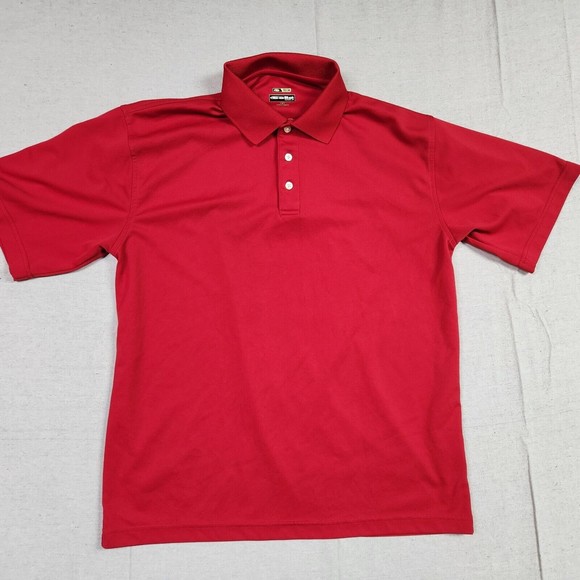 Bollé | Shirts | Bolle Shirt Men Medium Golf Polo Red Preppy Outdoor ...